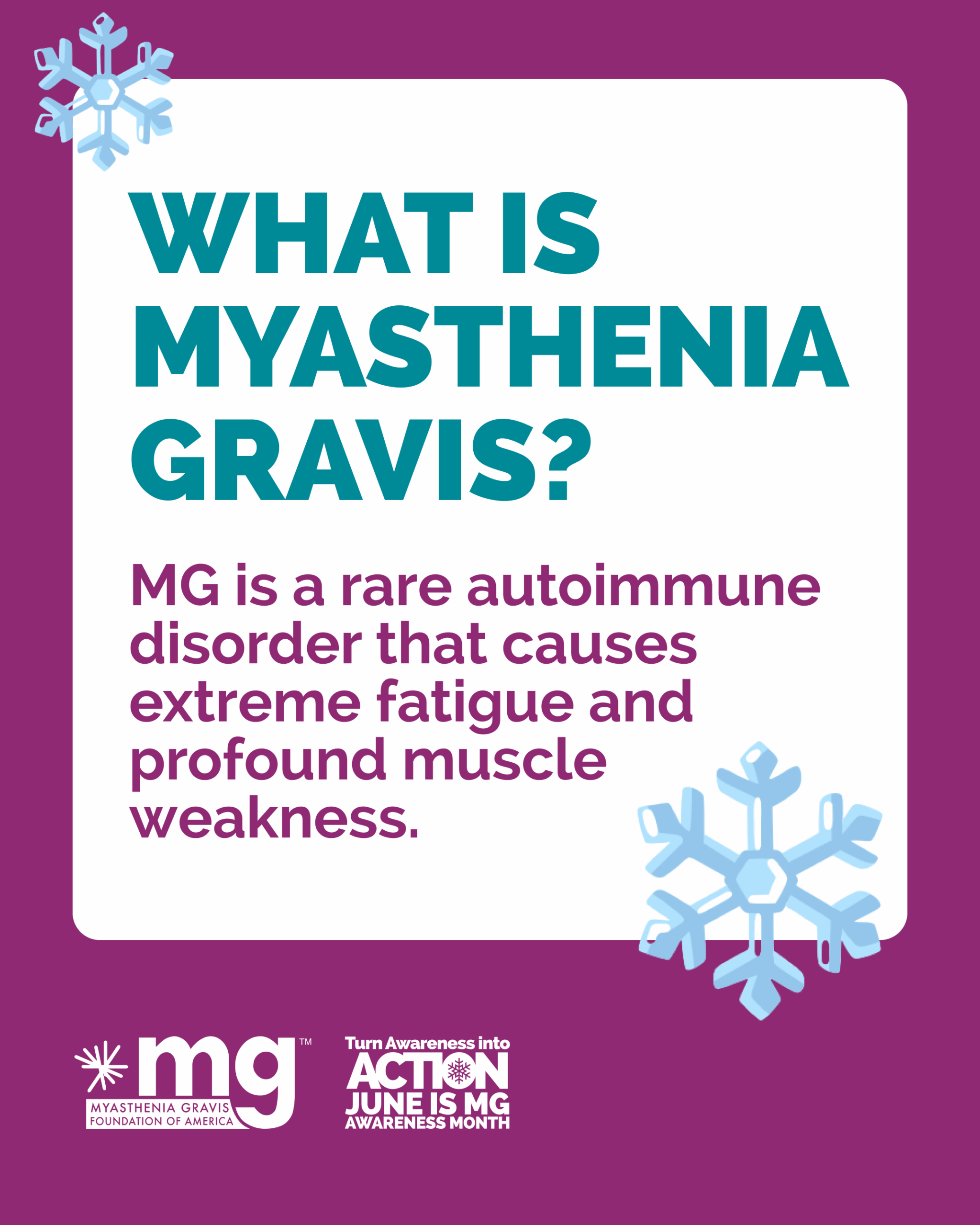 Awareness Resources | Myasthenia Gravis Foundation of America